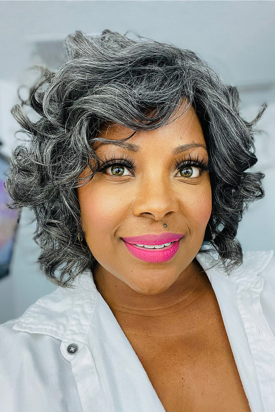 Ygwigs Salt & Pepper Human Hair Wigs – Ygwigs